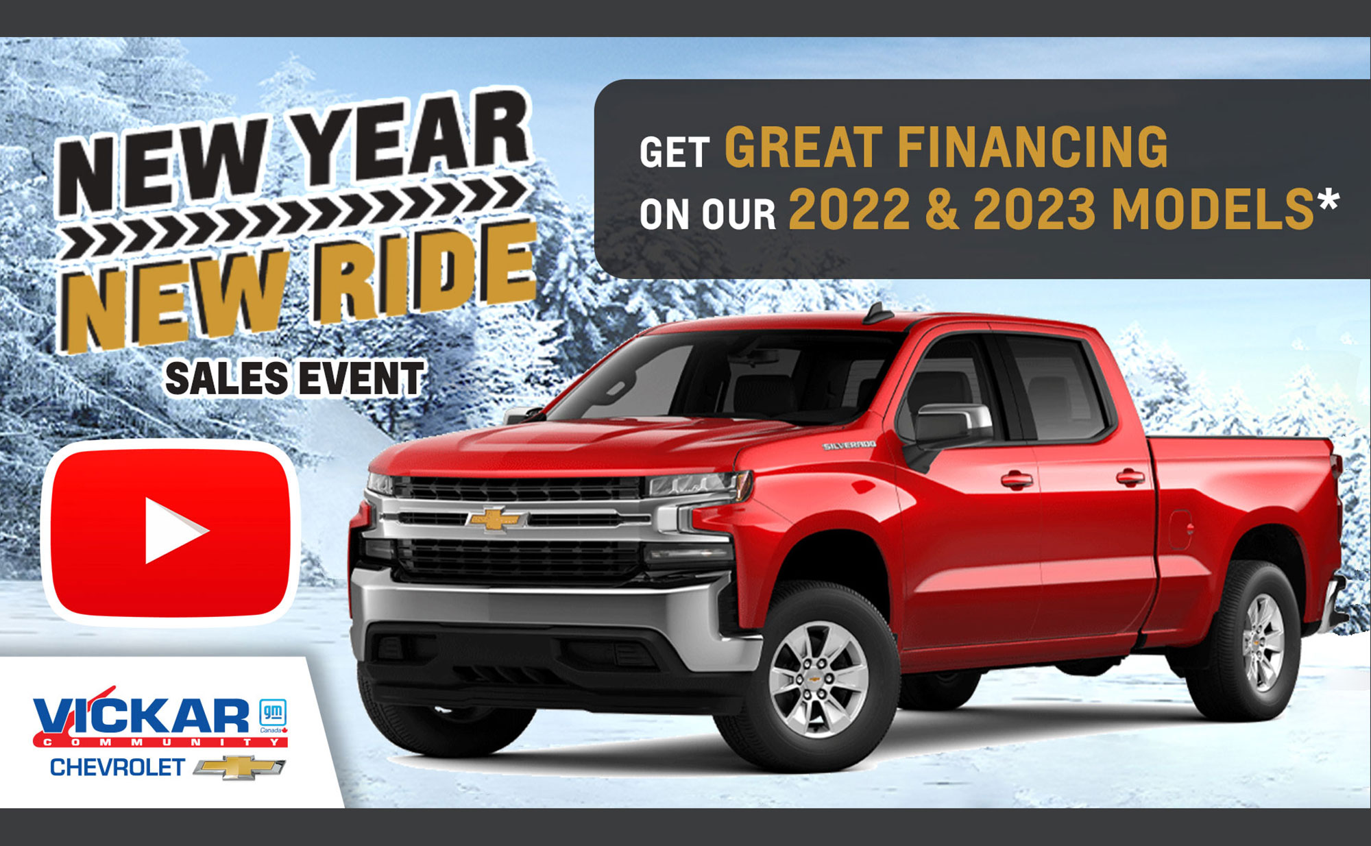 New Year New Ride | Vickar Community Chevrolet
