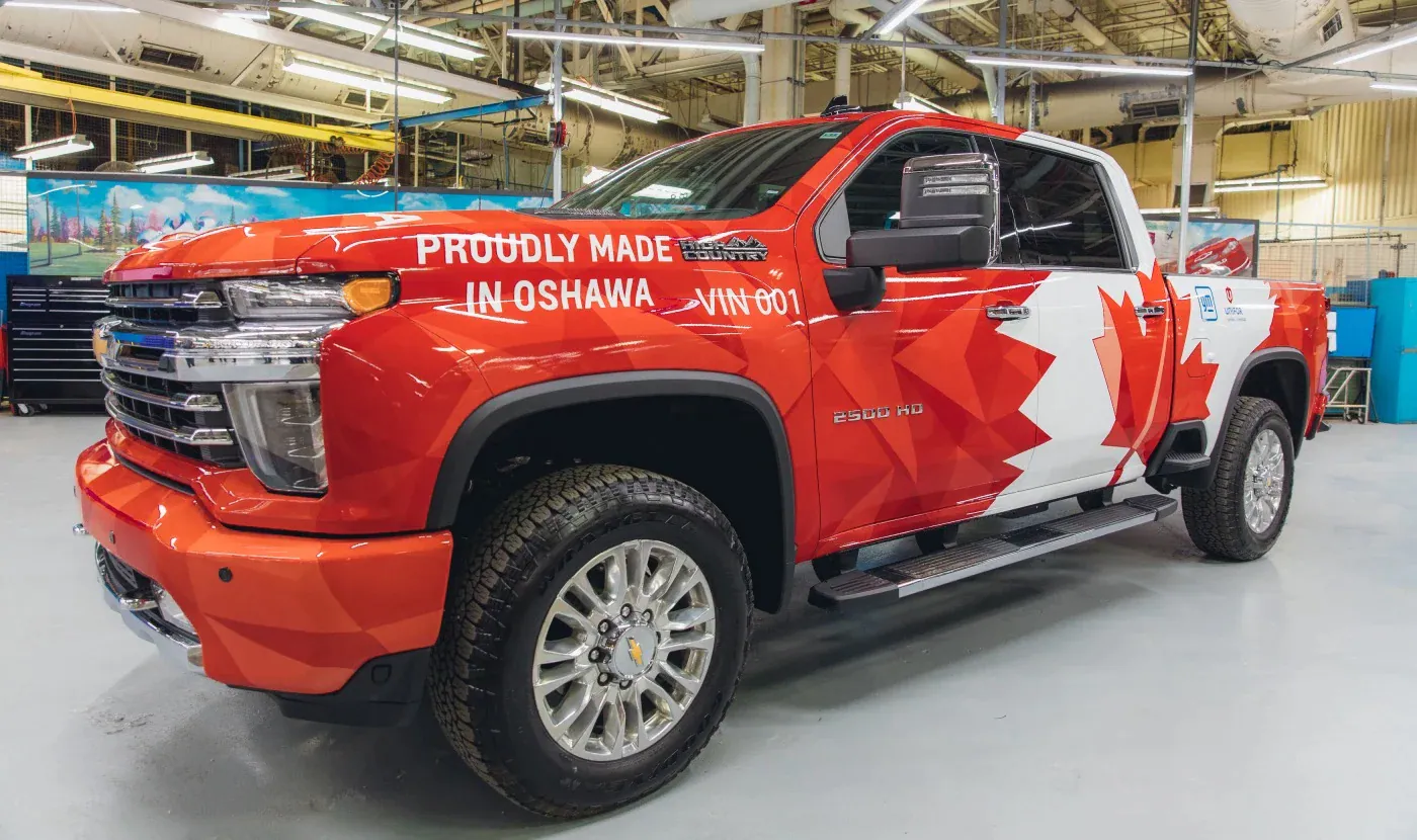GENERAL MOTORS TO INCREASE TRUCK PRODUCTION IN CANADA | Queenston ...